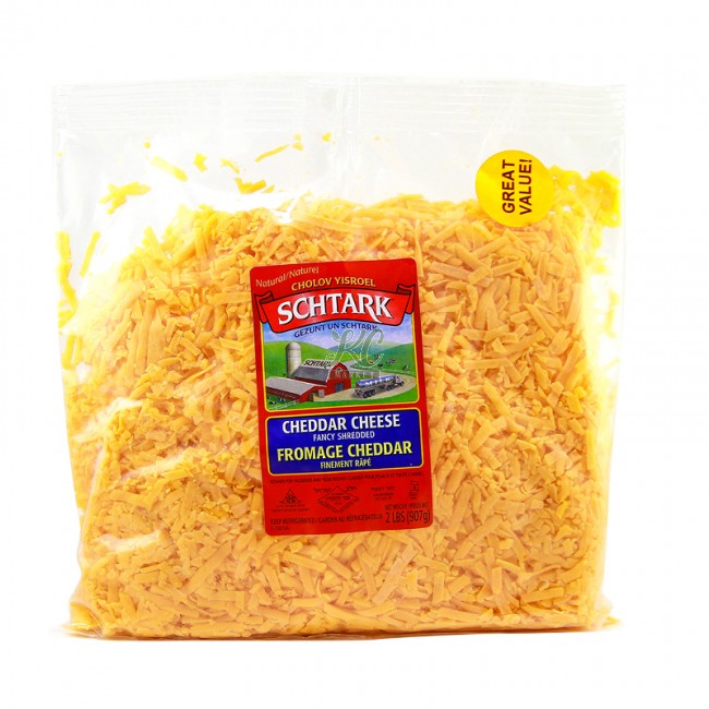 Cheddar Cheese Shredded Bulk - Kosher Now Las Vegas
